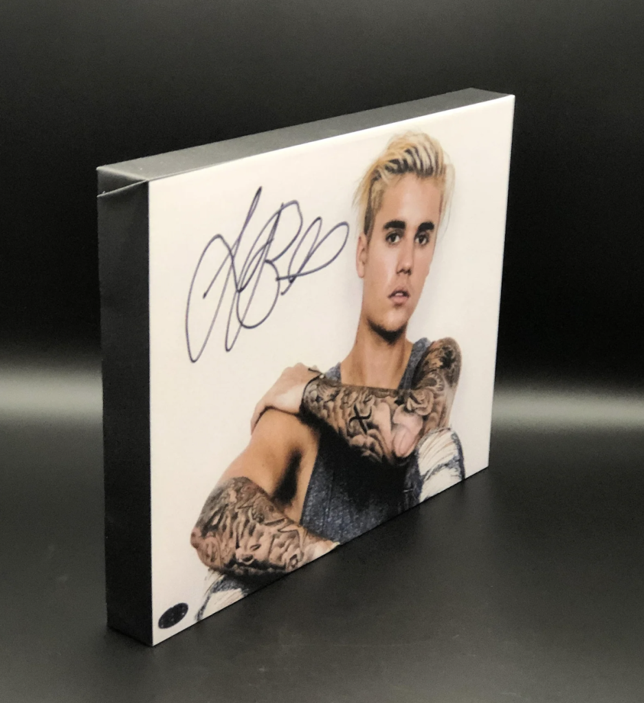 Justin Bieber Autograph Authentication Check - True Signature Check