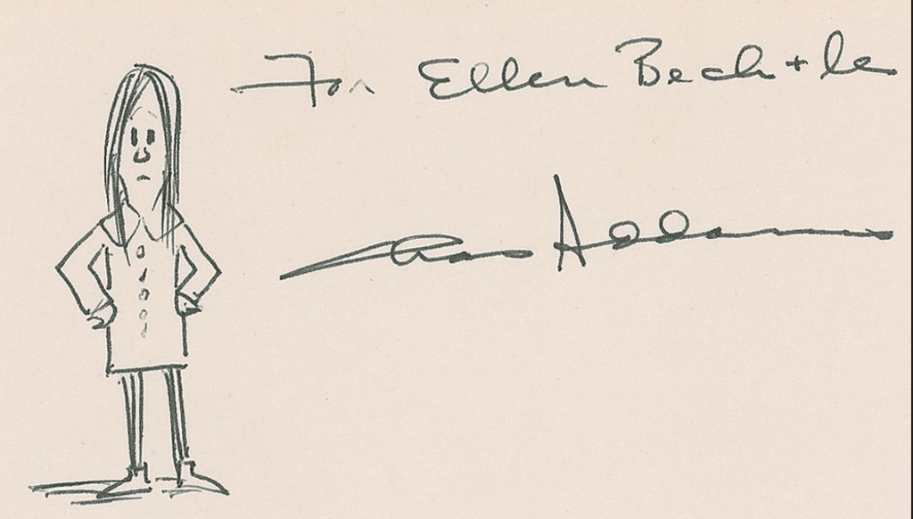 Charles Addams Autograph Authenticity Check – Real Or Fake - True ...