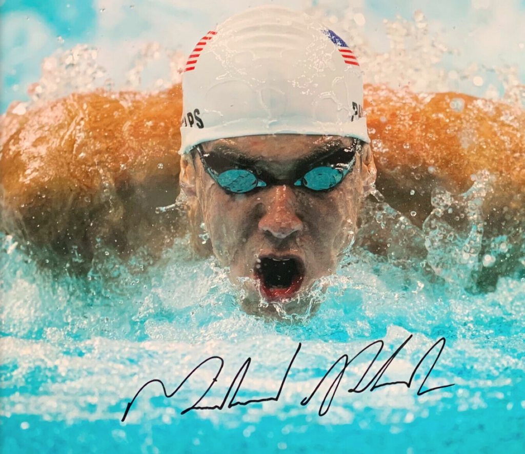Michael Phelps Autograph Check - Fake Or Real - True Signature Check