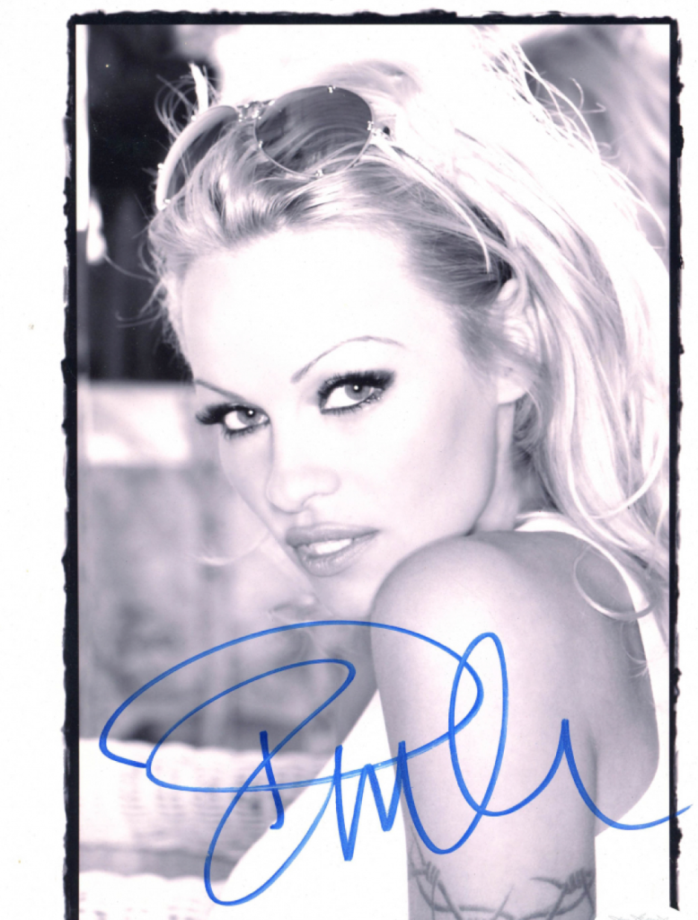 Pamela Anderson Autograph Authenticity Check - Real or Fake - True ...