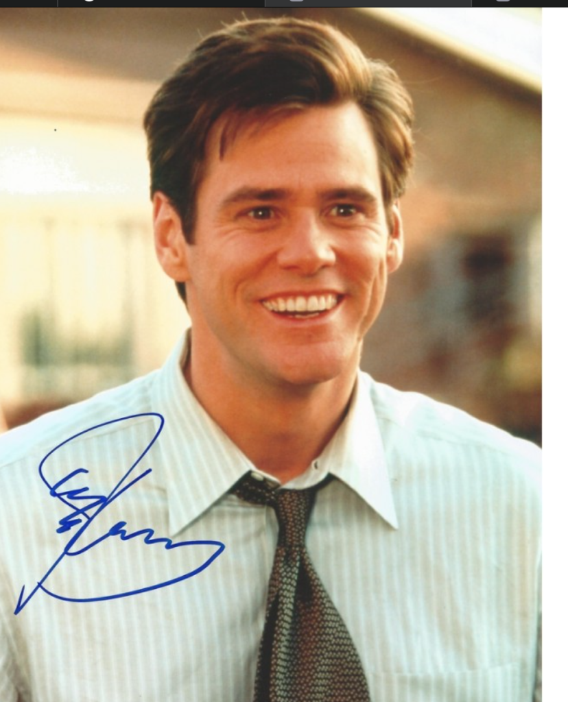 Jim Carrey Autograph Check – Fake Or Real - True Signature Check